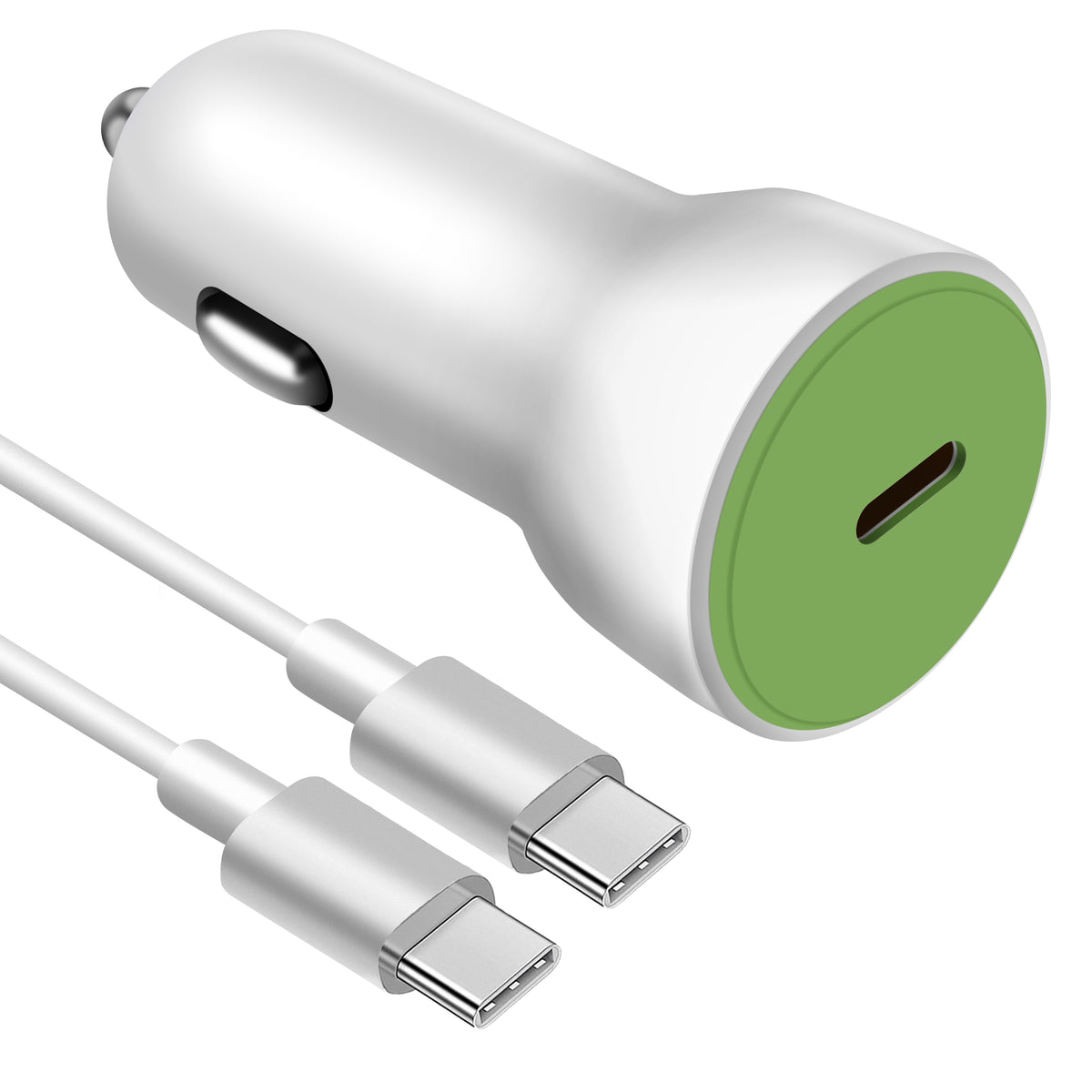 VIBE PD Car + Type-C to Type-C Cable — Vibe Wholesale Ltd
