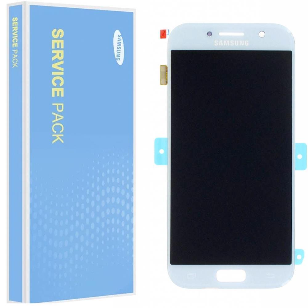 Samsung Galaxy A5 A520 Service Pack Blue Touch Screen Display GH97-197 ...